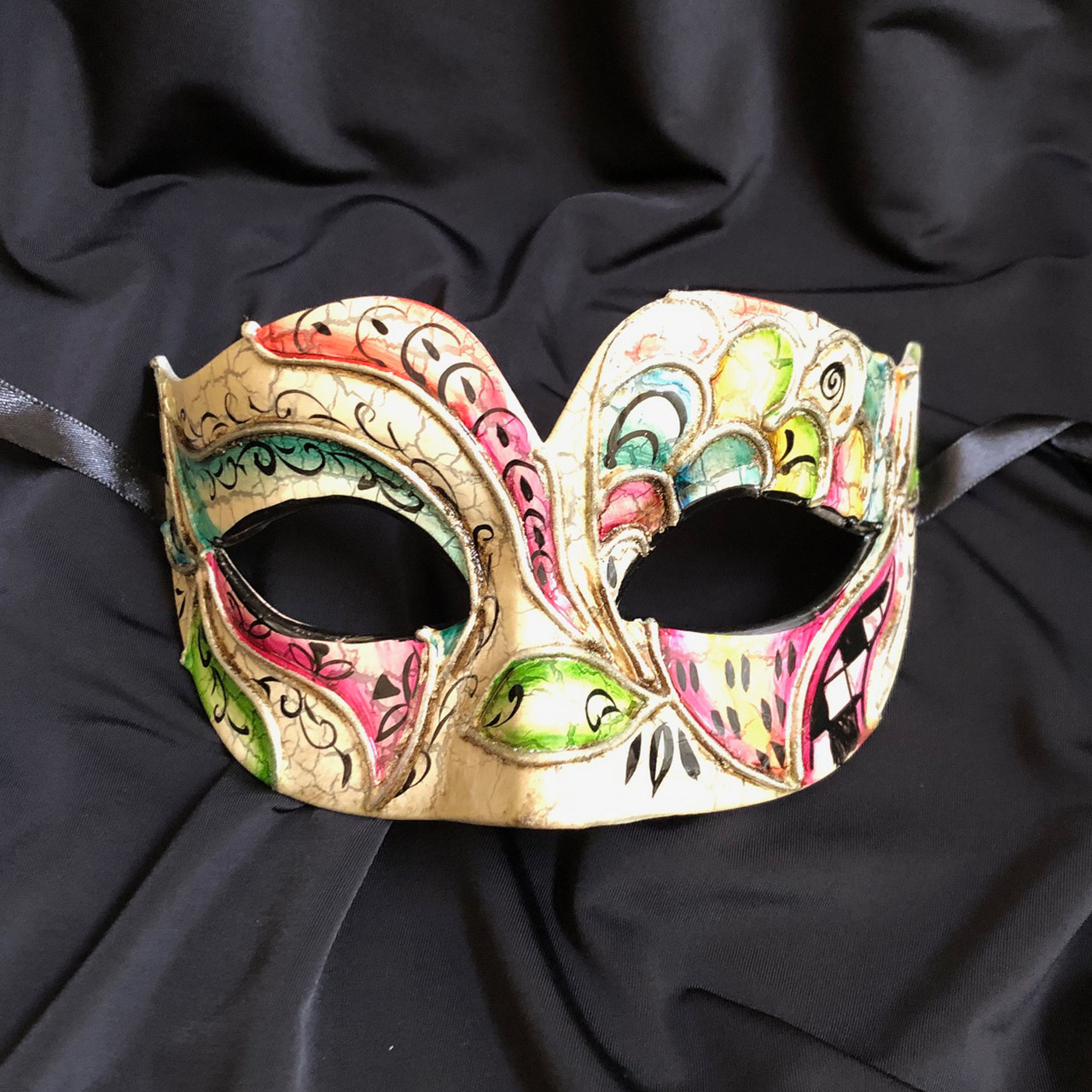 Multi Color Abstract Masquerade Masks