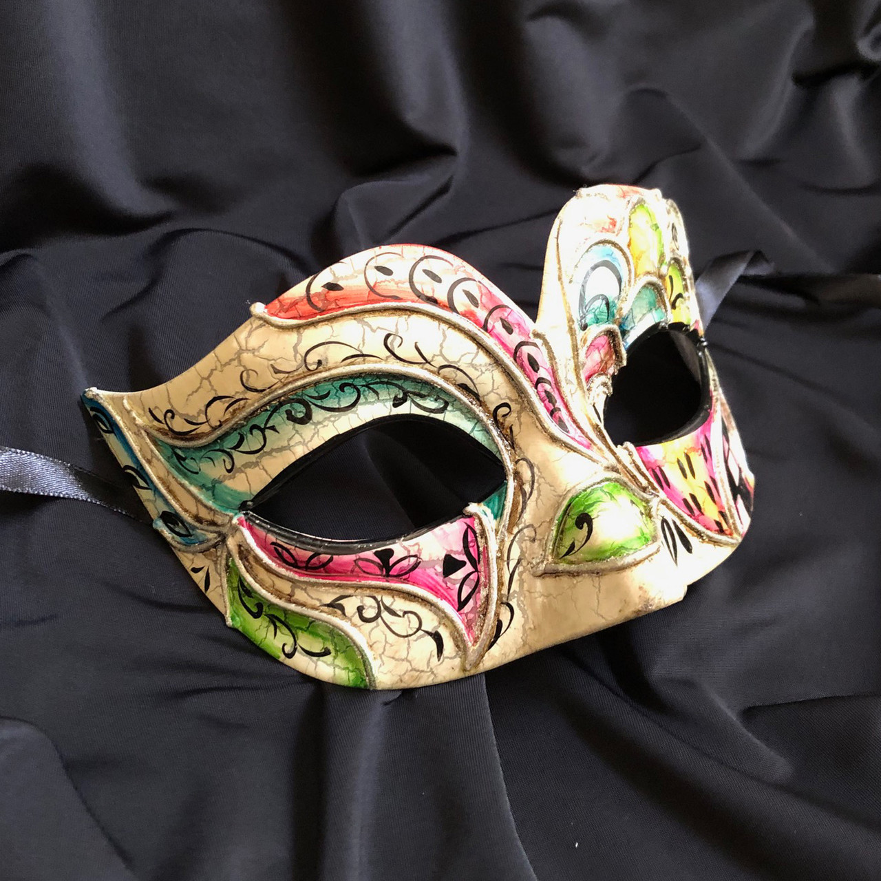 Multi Color Abstract Masquerade Masks