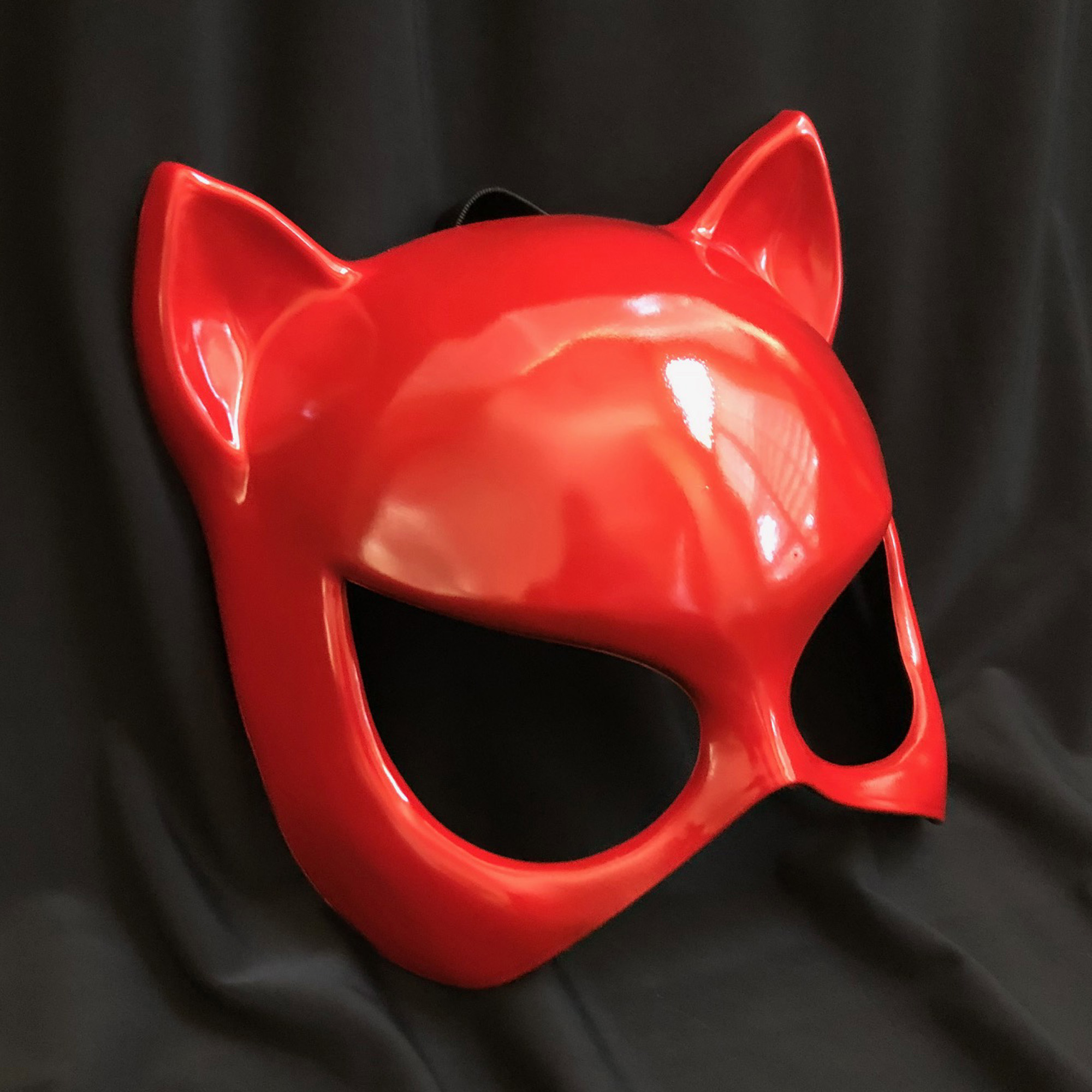 Cat Mask Red