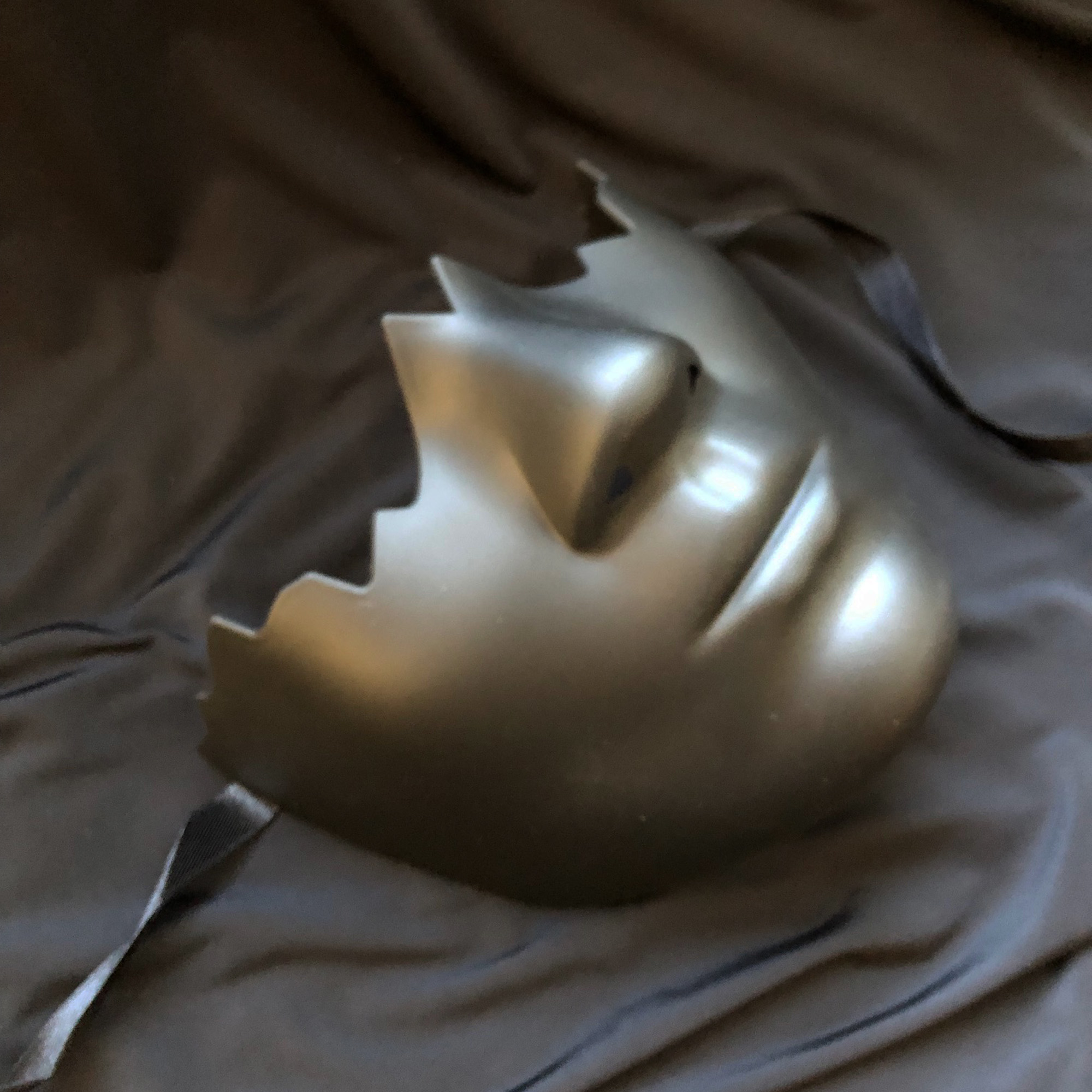 DIY Paintable Half Face Mask Black