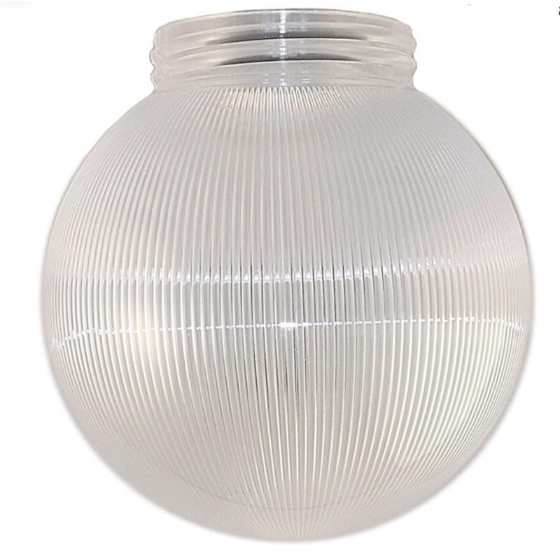 Clear Prismatic Light Globes - High-Quality Lighting Covers