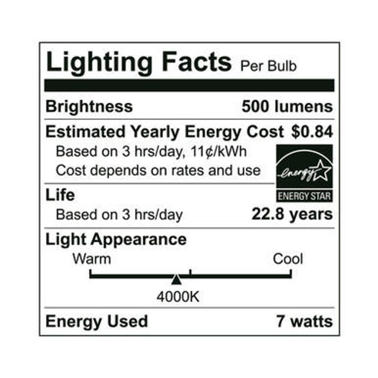 Euri Lighting EP16-7W5040eG-2 | LED Light Bulb