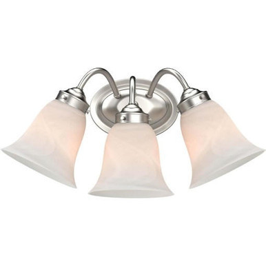 Volume Lighting V1573-33 | Brushed Nickel Vanity Fixture