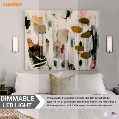 Sunlite 81034-SU | Wall Sconce Light