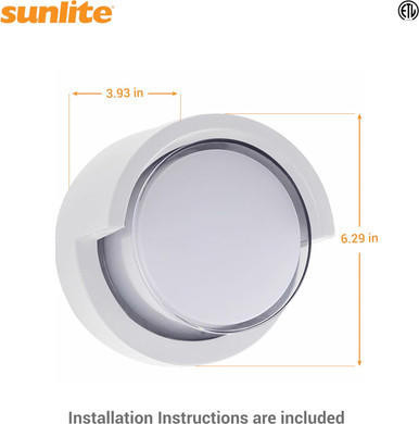 Sunlite 85109-SU | Round Canopy Light Fixture