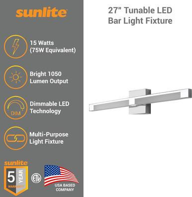 Sunlite 81031-SU | Vanity Light Fixture