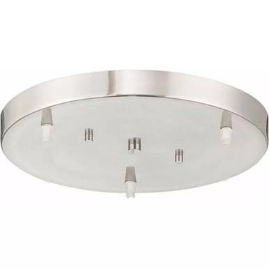 Volume 0170-33 | Brushed Nickel Ceiling Canopy Light Fixture