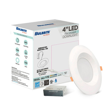 Bulbrite 773301 | 4" LED J-Box Downlight - 5CCT