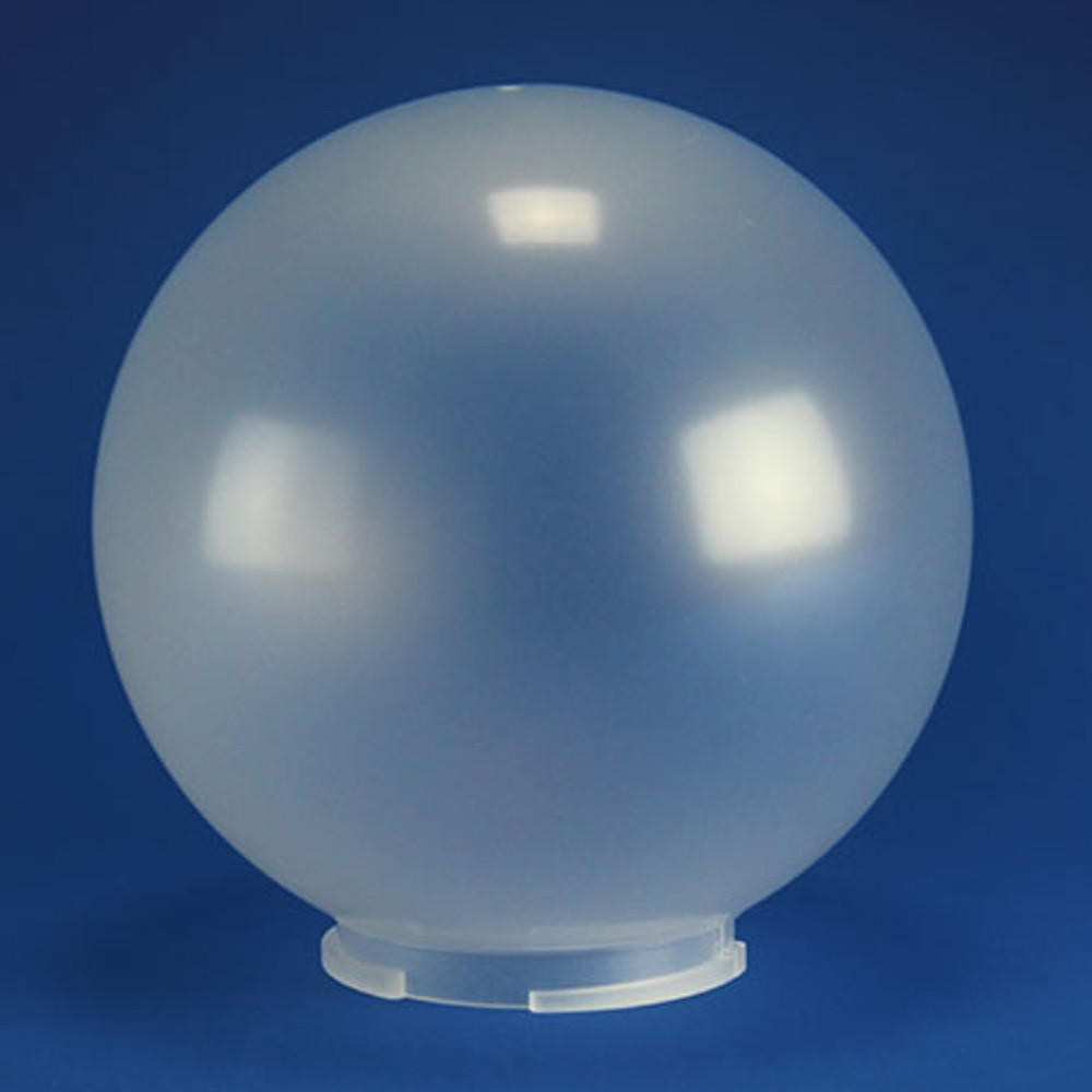LBS Lighting | Frost 8" Acrylic Lighting Globe Twist Lock Base