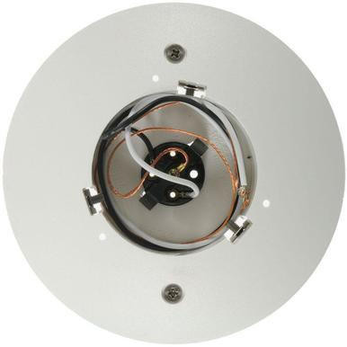 White Plastic Lamp Post Top Globe Cover Holder with Medium Base