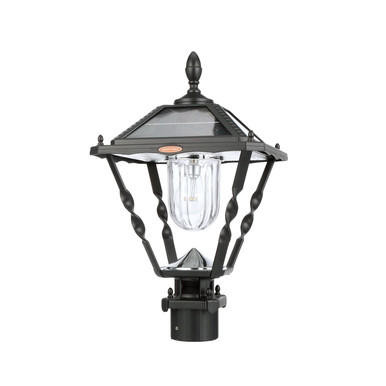 Gama Sonic Solar 133B50012 | Spiral Frame Post Light Assembly