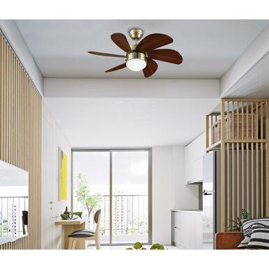 Westinghouse 7234700 | Turbo Swirl 30" Ceiling Fan with LED