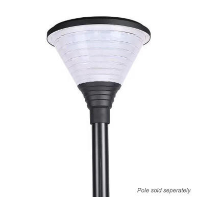 Large Outdoor Cone LED Post Top Lantern | Commercial Grade