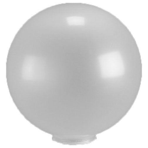 Replacement White 12" Globe Cover with Twist Lock Base - iLighting.com