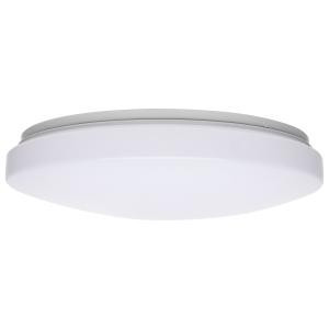 Satco 62-1226 | Long-life White Flush-Mount Ceiling Light