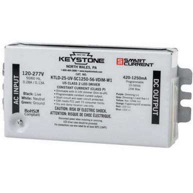 Keystone KTLD-25-UV-SC1250-56-VDIM-W1 | LED Driver