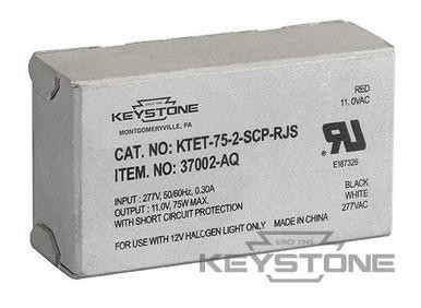 Keystone KTET-75-2-SCP-RJS | Small Transformer