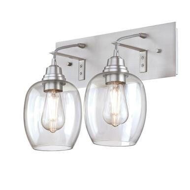 Westinghouse 6574100 Eldon Two-Light Indoor Wall Fixture - iLighting.com
