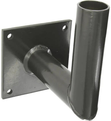90 Degree Wall Mount Tenon Light Pole Bracket - iLighting.com