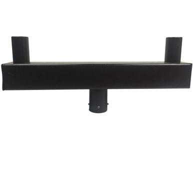 Bronze Two Tenon Light Pole Bullhorn Bracket - iLighting.com