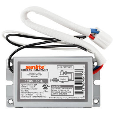 Sunlite 40100-SU SB122C120 | Electric Ballast