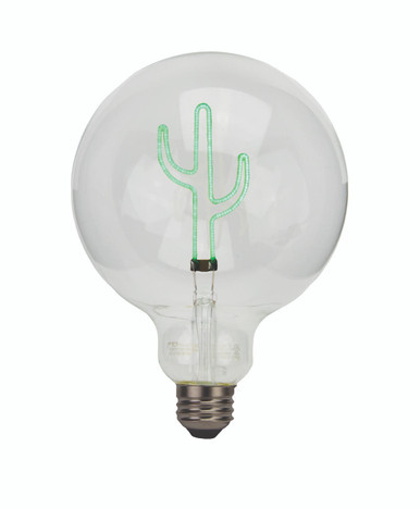 TCP FSG40CACTUSBD | Cactus Shape Green Light G40 LED Bulb