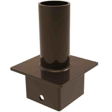 Keystone KT-PMTT-4SQ-SV | X-Fit 4" Square Pole Adapter