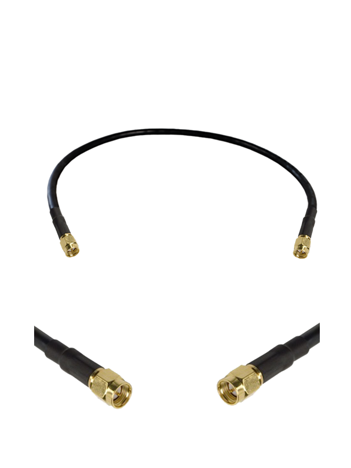 AGA240 | 2ft | Coax Cable | SMA Male to SMA Male