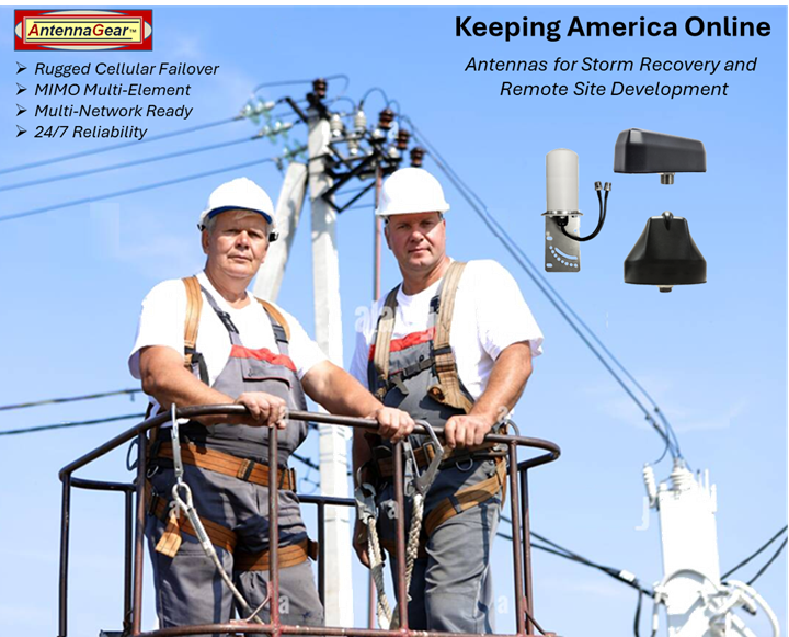 Field-Proven Connectivity: Rugged Antennas for Utilities & Field ...