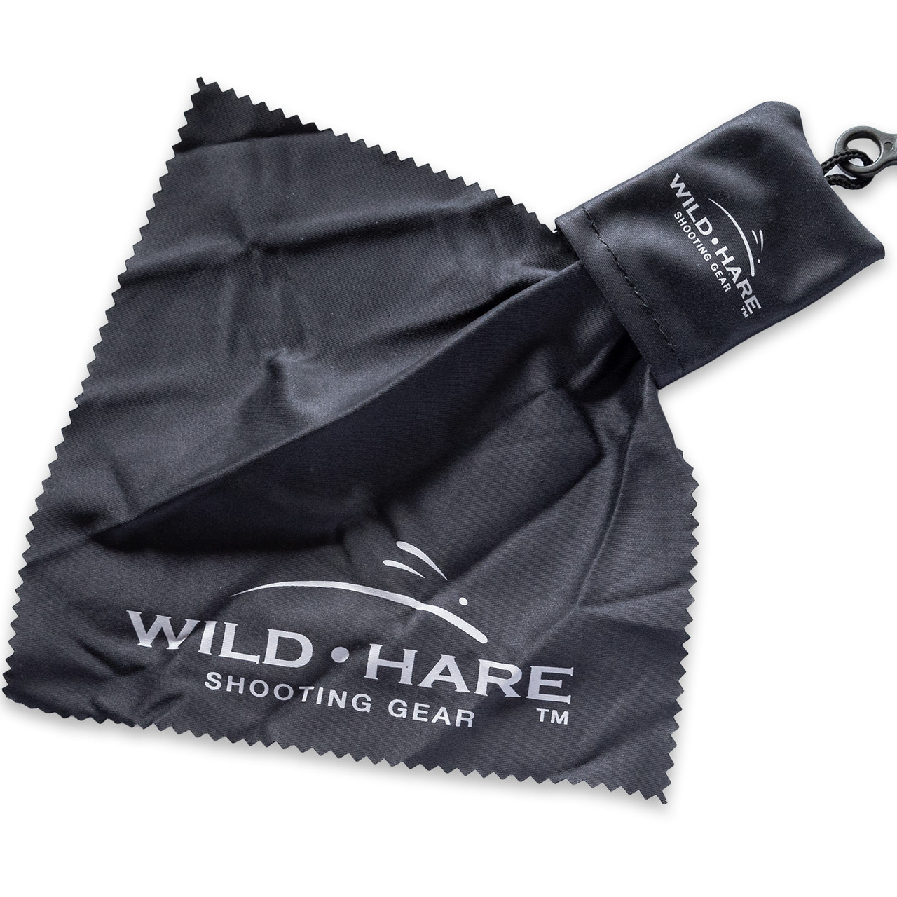 Wild Hare Keychain Glasses Cleaning Cloth