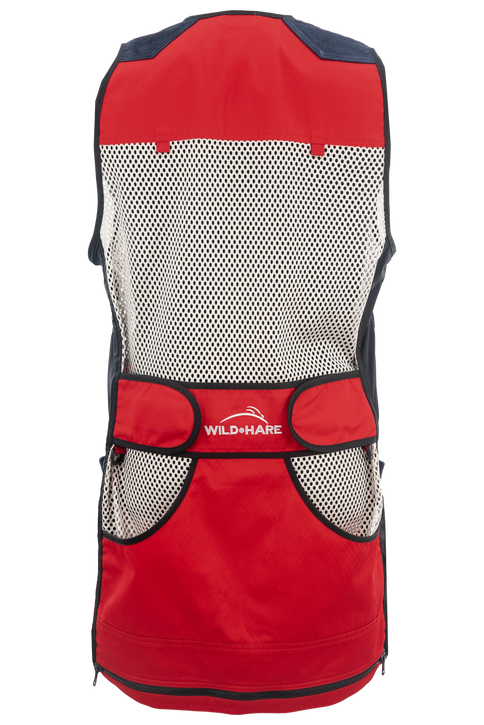Range Vest, Leather and Mesh