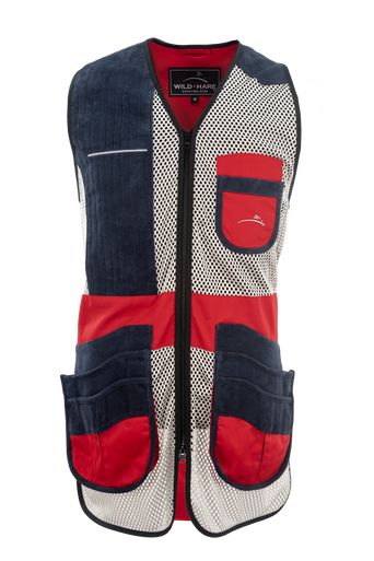 Range Vest, Leather and Mesh