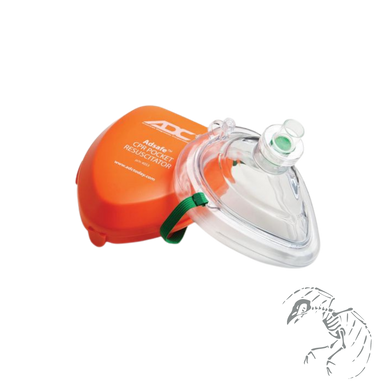Adult CPR Pocket Mask with Valve