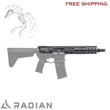 Radian Model 1 Complete Upper 300 Blackout 9"