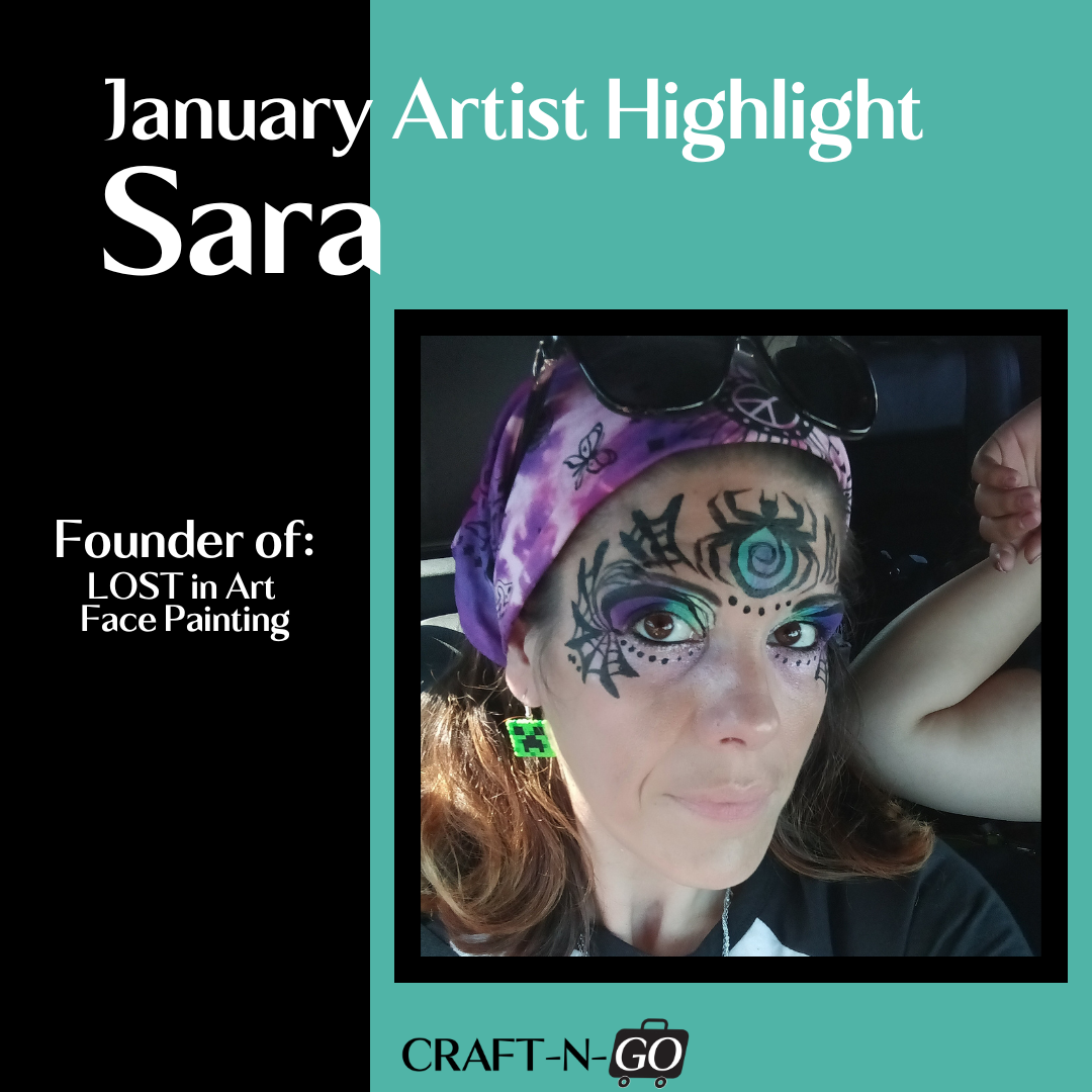 January Artist Highlight - Sara Grace Luongo - Craft-n-Go