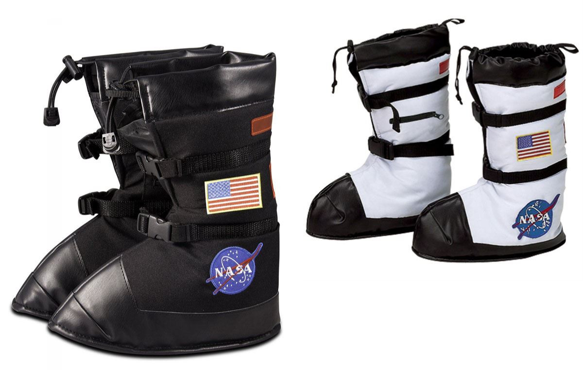 Kids Astronaut Space Boots Costume Accessory by Aeromax - CostumeVille