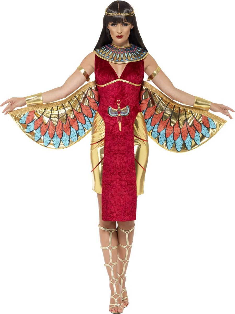 Egyptian Goddess Isis Dress Womens Costume by Smiffy's - CostumeVille