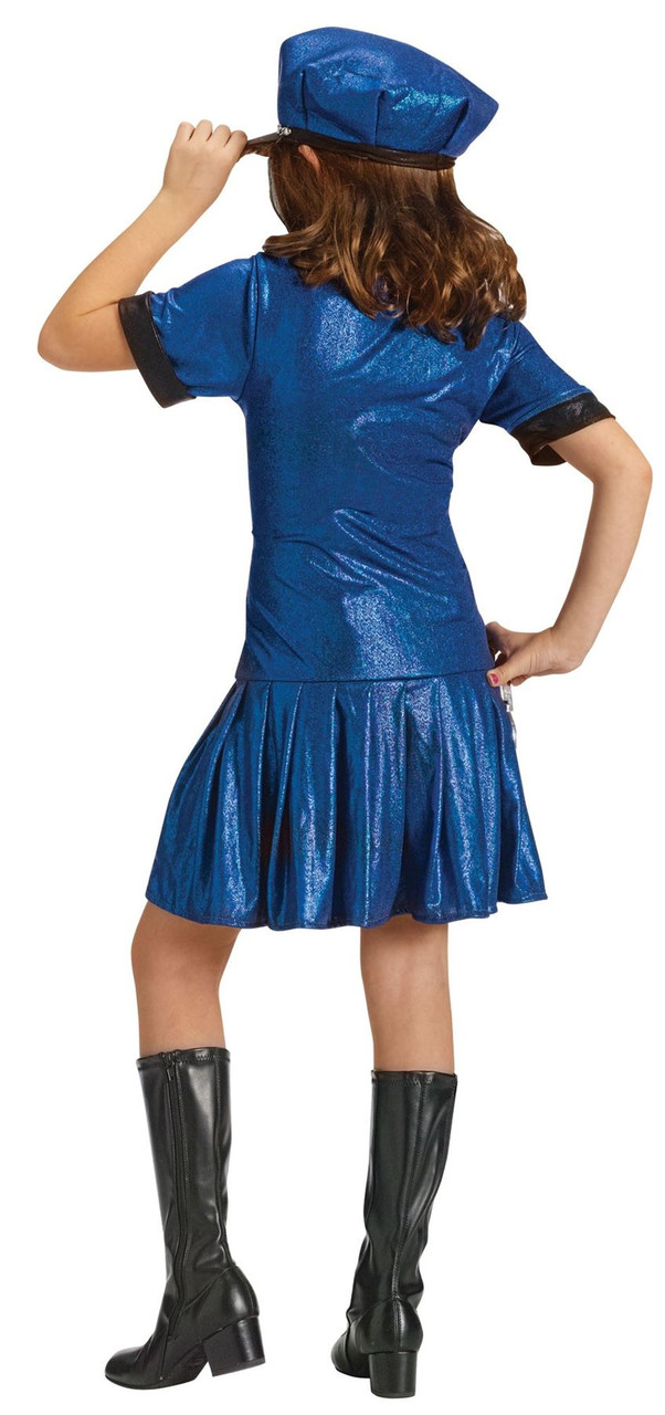 Police Chief Girl's Costume Dress - CostumeVille