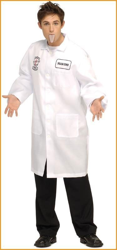 Doctor DONOR funny ADULT HUMOR mens halloween costume - CostumeVille