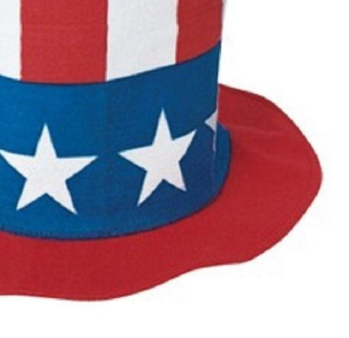 USA TOP HAT 4th July patriot uncle sam adult kids halloween costume