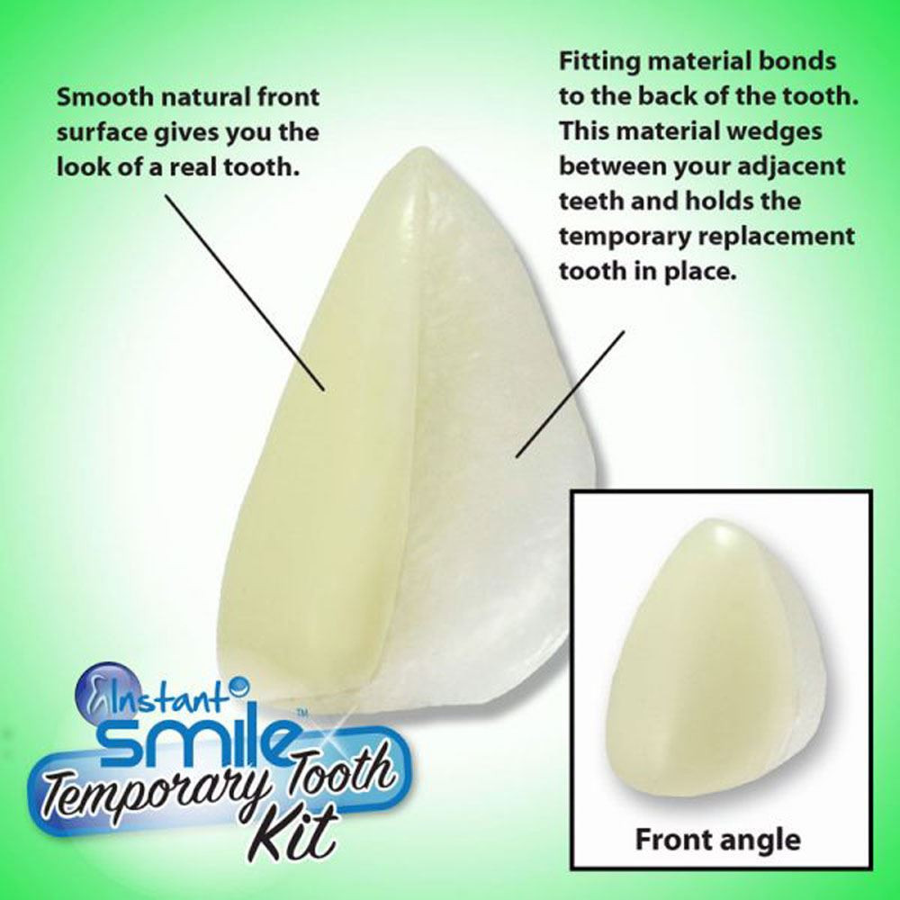 Instant Smile Temporary Tooth Kit by Billly Bob Teeth - CostumeVille