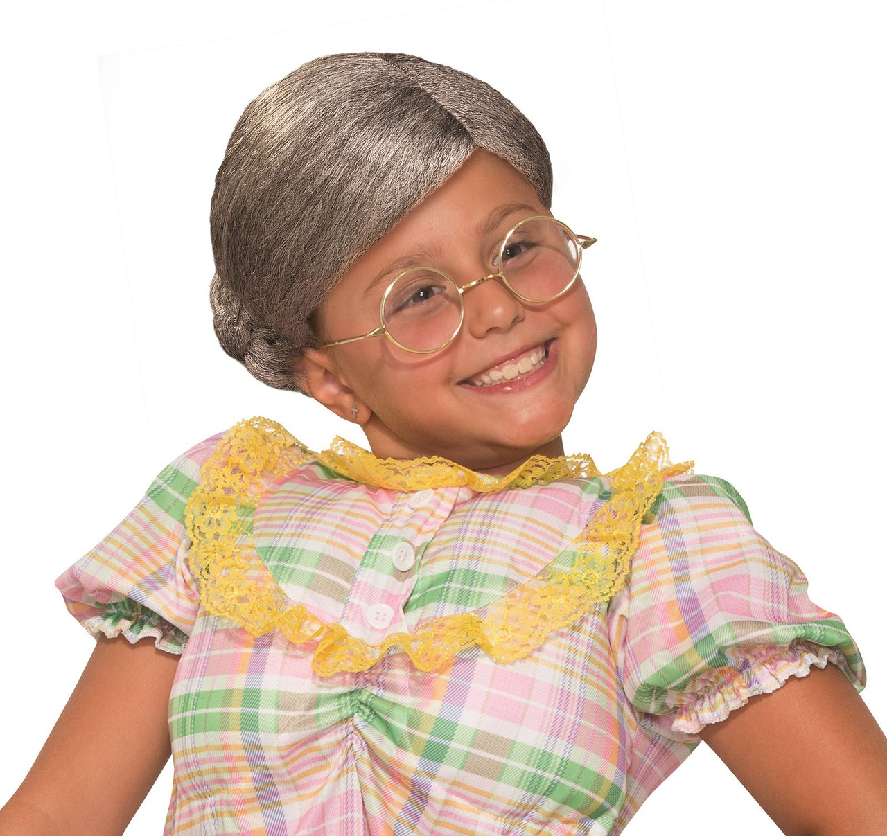 Gray wig for child store