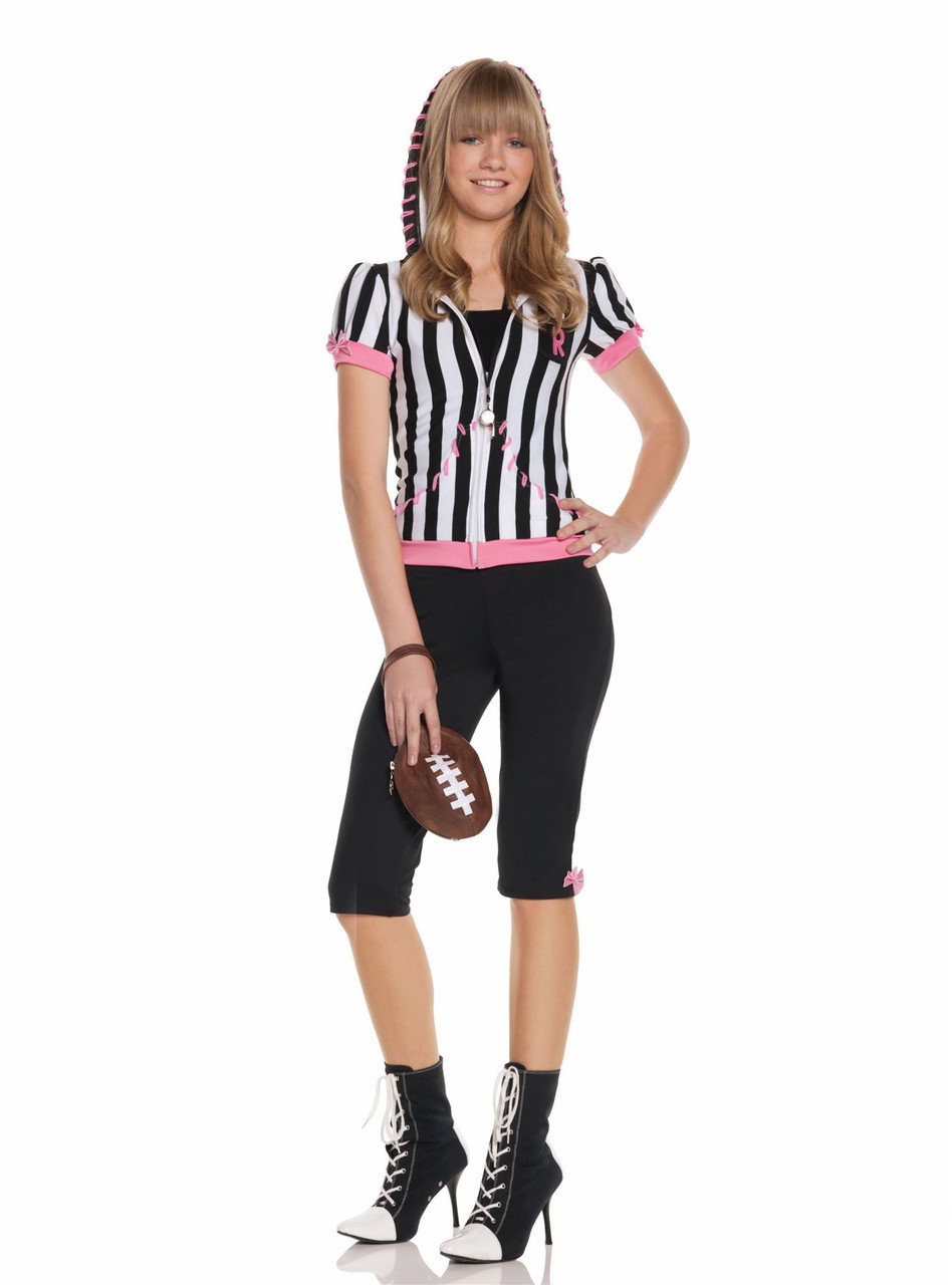 Girls Tween Referee Costume - CostumeVille