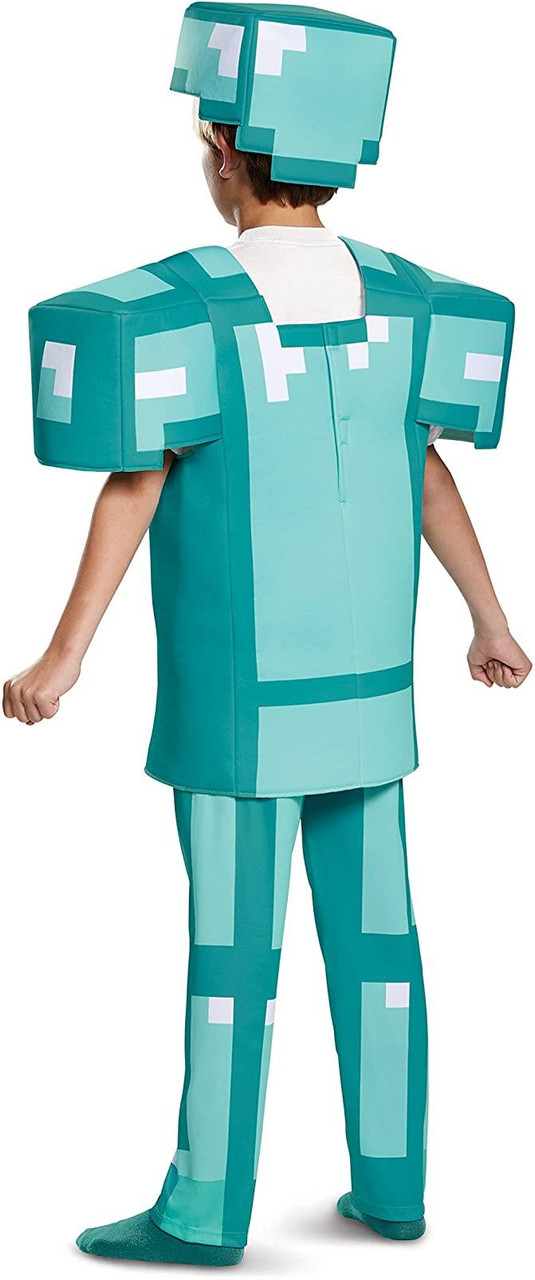 Deluxe Minecraft Armor Kid's Costume (10-12)