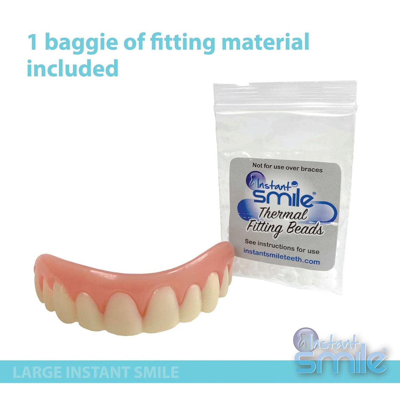 Instant Smile Large Upper Teeth Cosmetic Veneers
