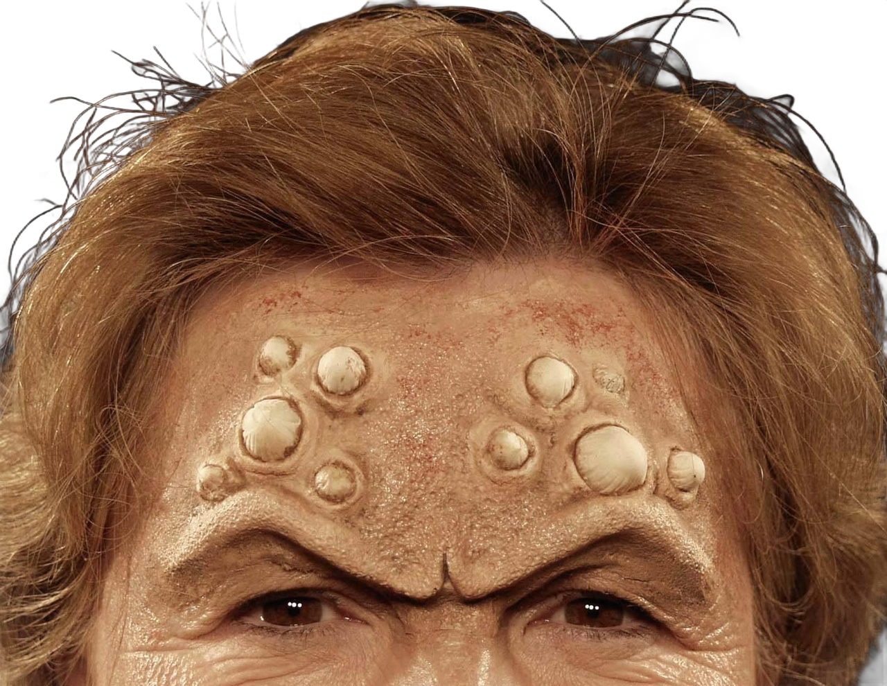 Horned Brow Foam Latex Prosthetic