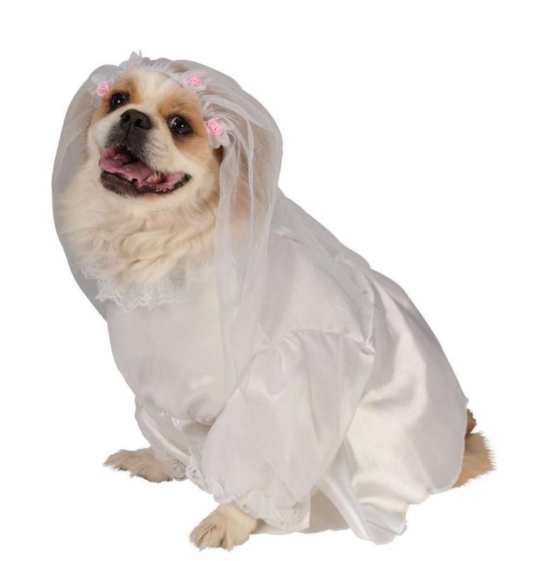 Dog Wedding Dress Costume