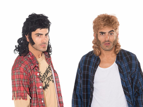 Mullet Wig Redneck Hillbilly Adult Mens Costume Accessory by Forum ...