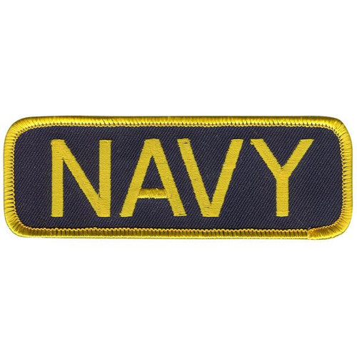 US NAVY Logo Patch Embroidered iron on military USA boys mens costume ...