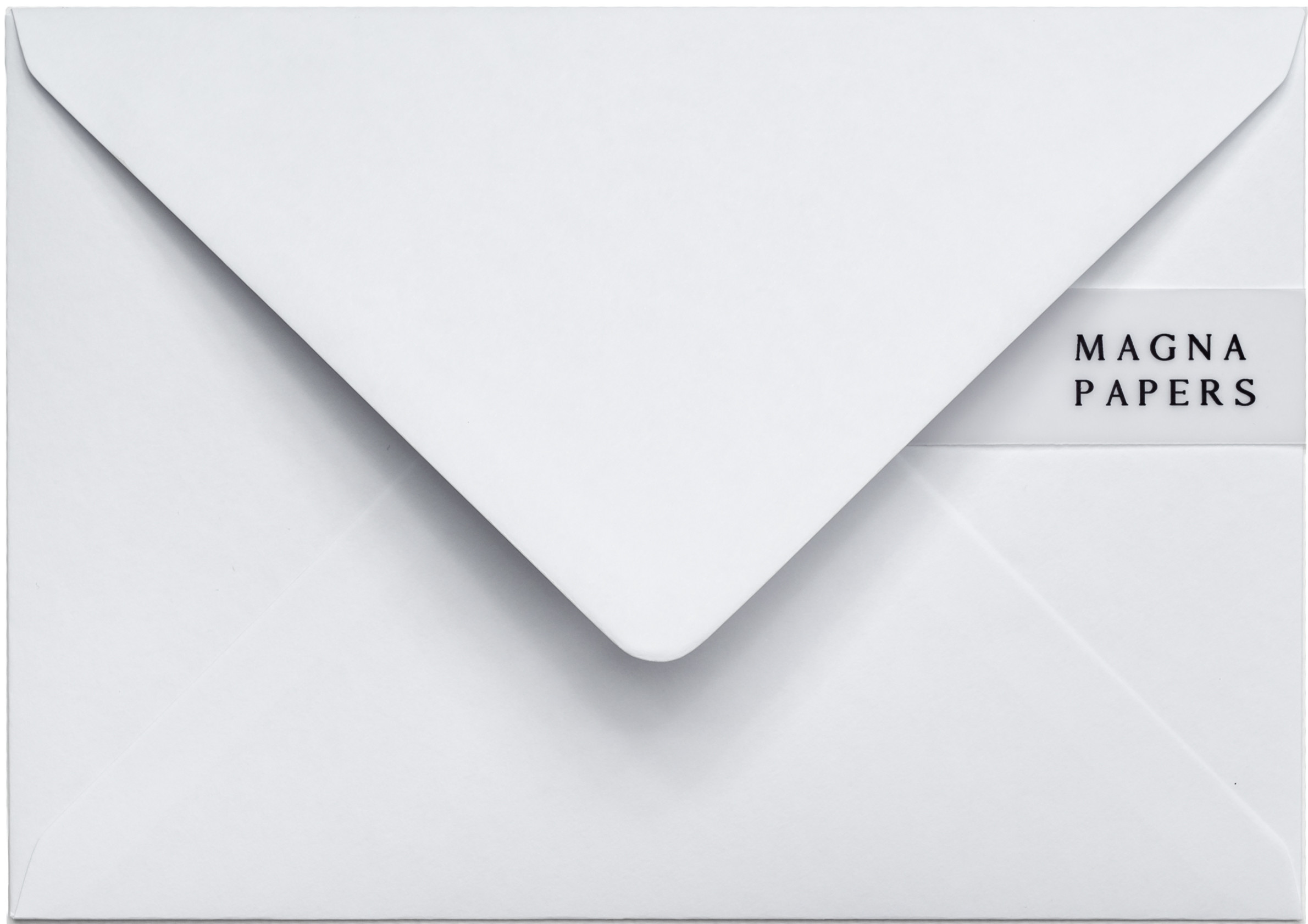 5x7 Dove White Envelopes for Weddings & Premium Stationery | Magna Papers